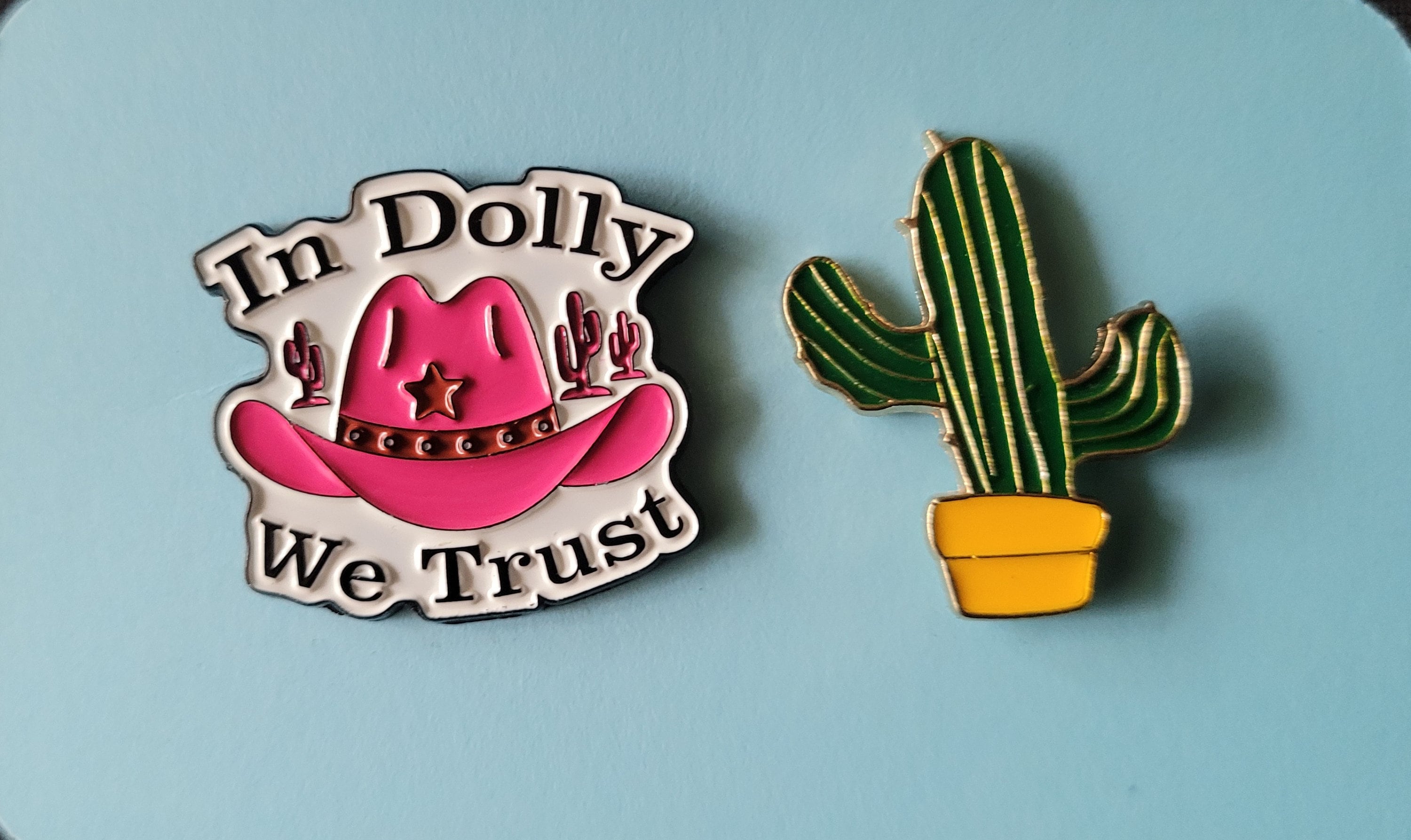 Cowgirl, Cowboy, Country Themed Pin Sets, Cactus, Boots, Hat - Etsy