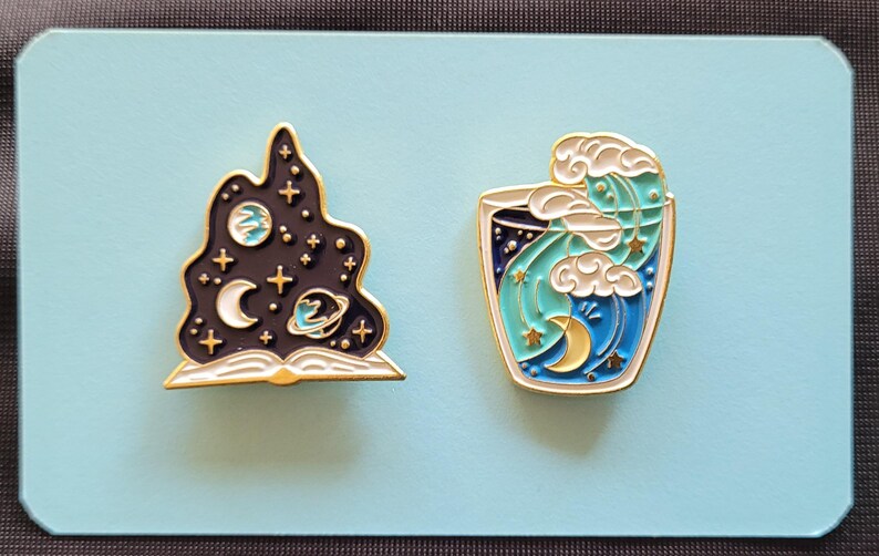 Space Enamel Pin Sets: Astronauts, Planets, Outerspace - Etsy