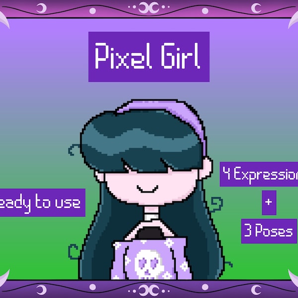 Pngtuber Pixel Art - Etsy Canada