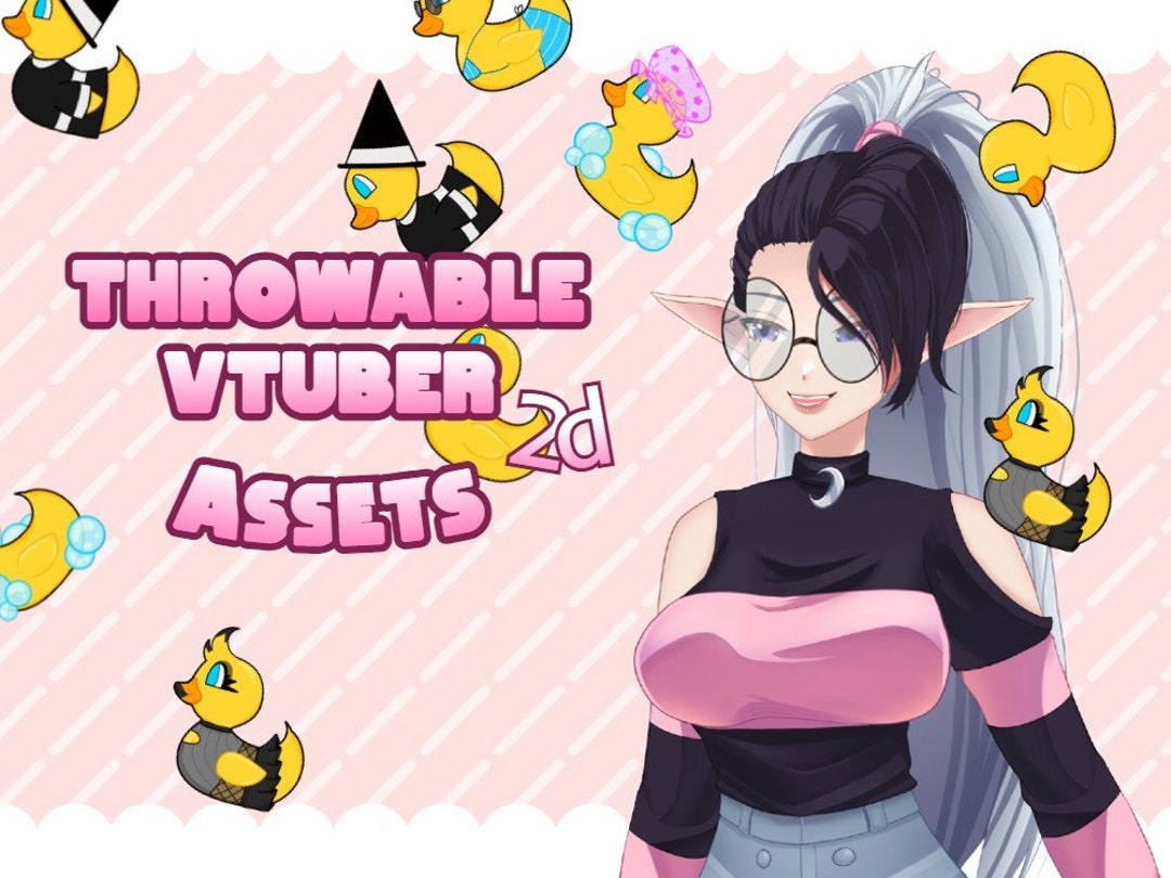 Throwable Vtuber Assets | Rubber Ducks! - Etsy