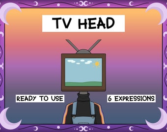 TV Head / Monitor Head Do-it-yourself D.I.Y Objecthead Cosplay - Etsy