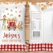 Editable Fall Chip Bags Template Printable Boy Birthday Party Decor ...
