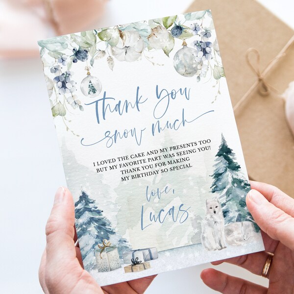 Thank You Snow Much for Coming - Etsy