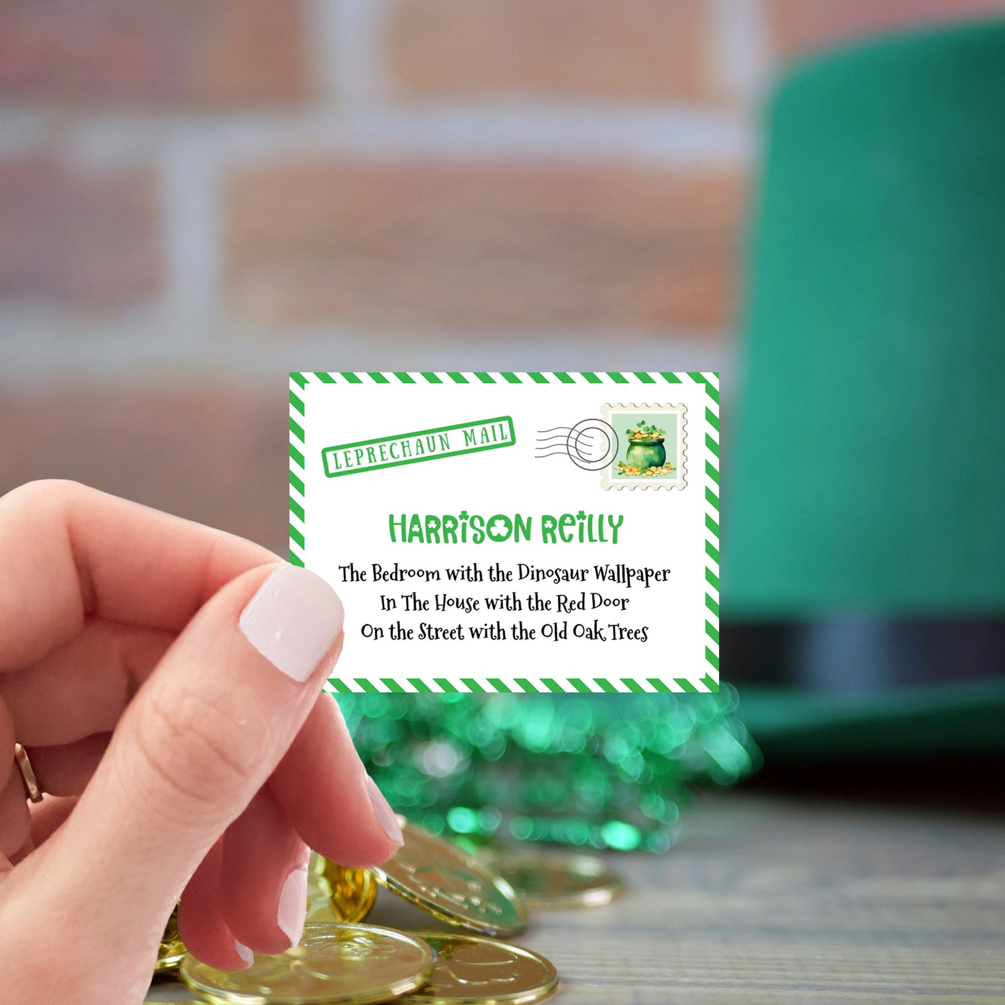 Leprechaun Letter Printable Editable St Patricks Day Mini Leprechaun ...