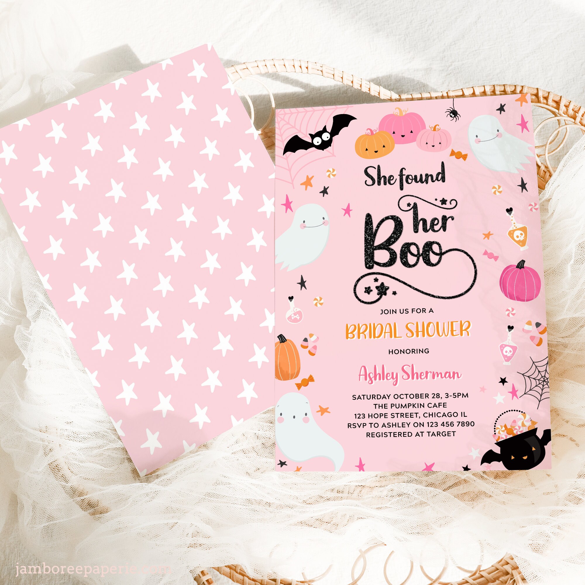 She Found Her Boo Cute Pink Spooky Ghost Pumpkin Halloween - Etsy