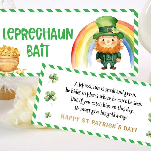 Leprechaun Bait Tag - Etsy