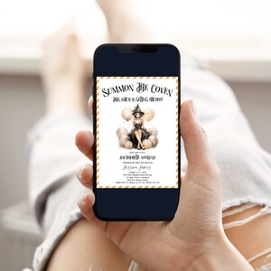 Bachelorette Invitation Witch, Printable Summon the Coven Halloween ...