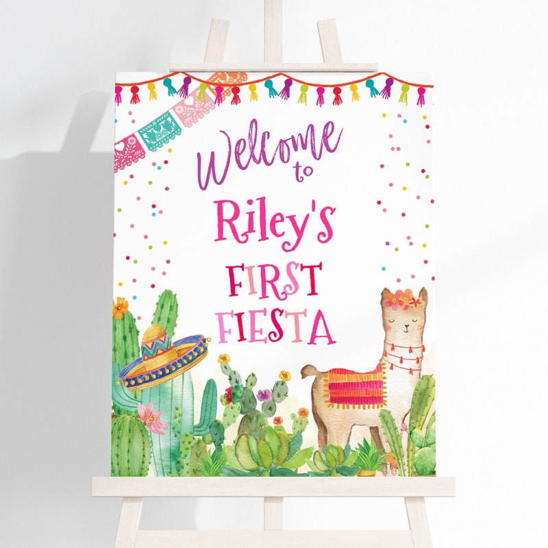 Fiesta Signage - Etsy
