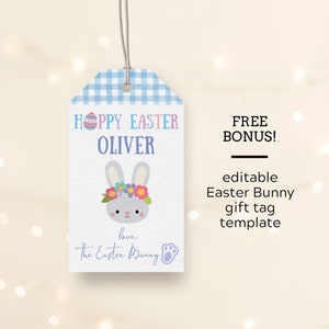 Printable Easter Bunny Letter, Letter From the Easter Bunny, From the ...