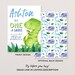 One A Saurus Dinosaur First Birthday Party Invitation Template ...