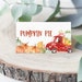 Editable Fall Birthday Party Food Tent Labels Template Printable Red ...