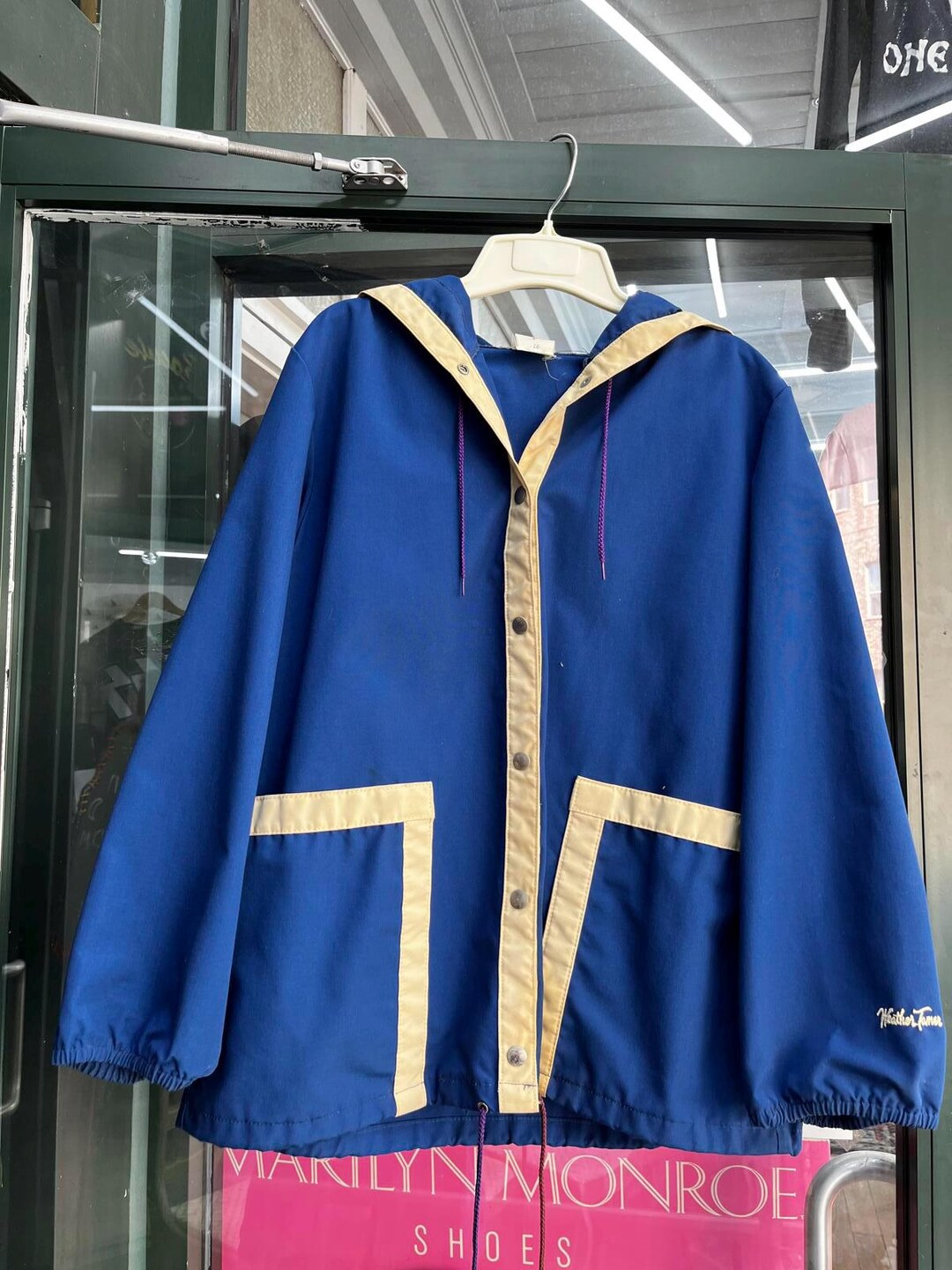 Vintage Blue Weather Tamer Jacket - Etsy