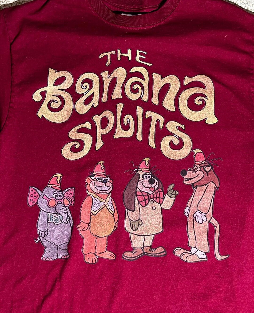 The Banana Splits Preowned Medium Band T-shirt - Etsy