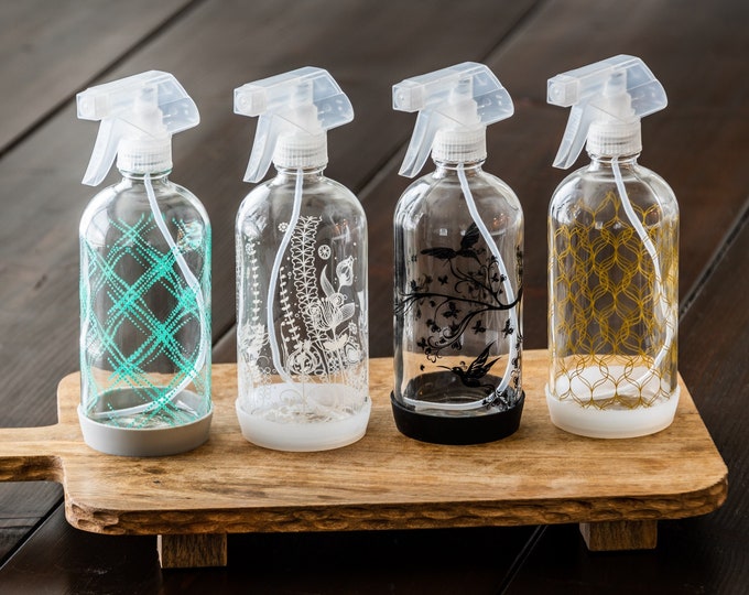 Spring Nature Themed Spray Bottle - Etsy