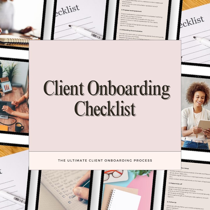 Client Onboarding Checklist | the Ultimate Client Onboarding Process - Etsy