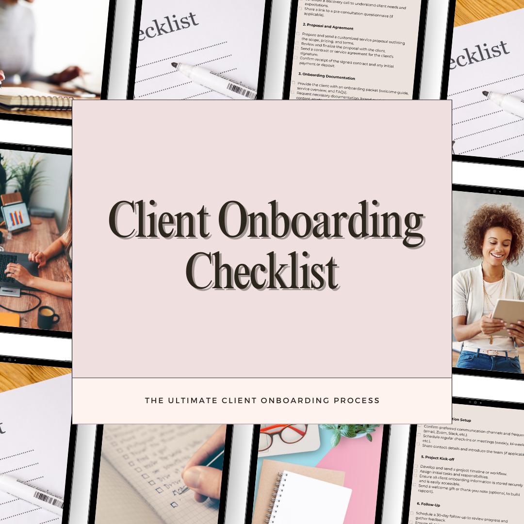 Client Onboarding Checklist | the Ultimate Client Onboarding Process - Etsy
