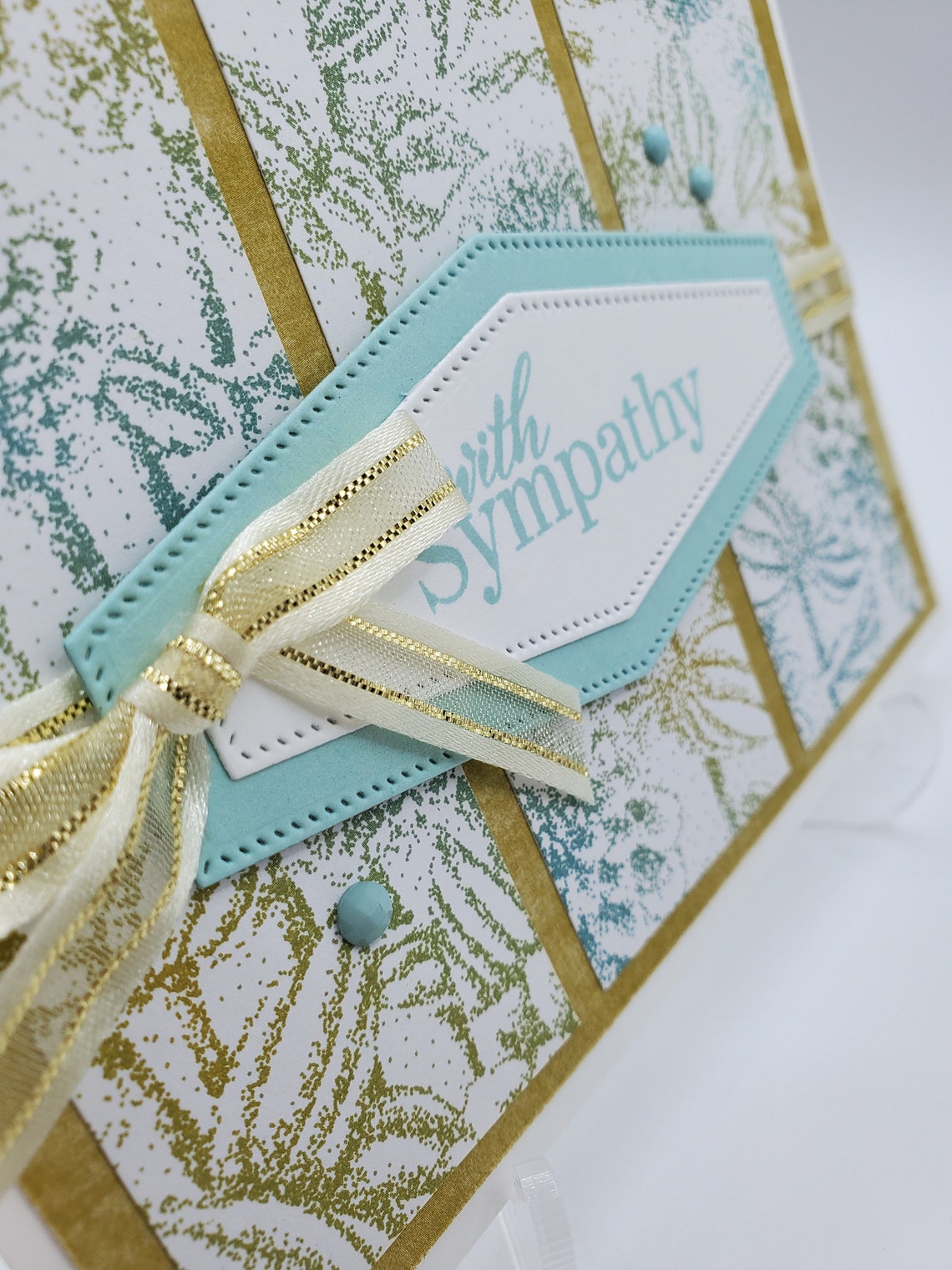 Handmade Sympathy Card/handcrafted Sympathy Card/sympathy Card Blank ...