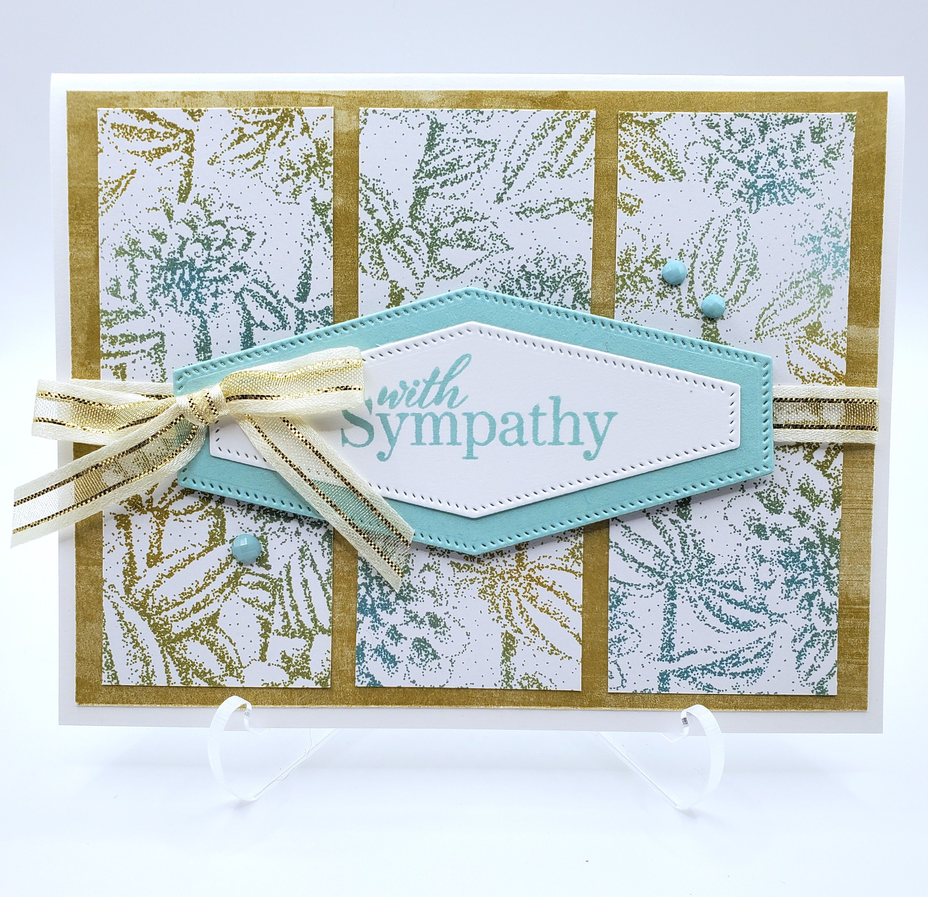 Handmade Sympathy Card/handcrafted Sympathy Card/sympathy Card Blank ...
