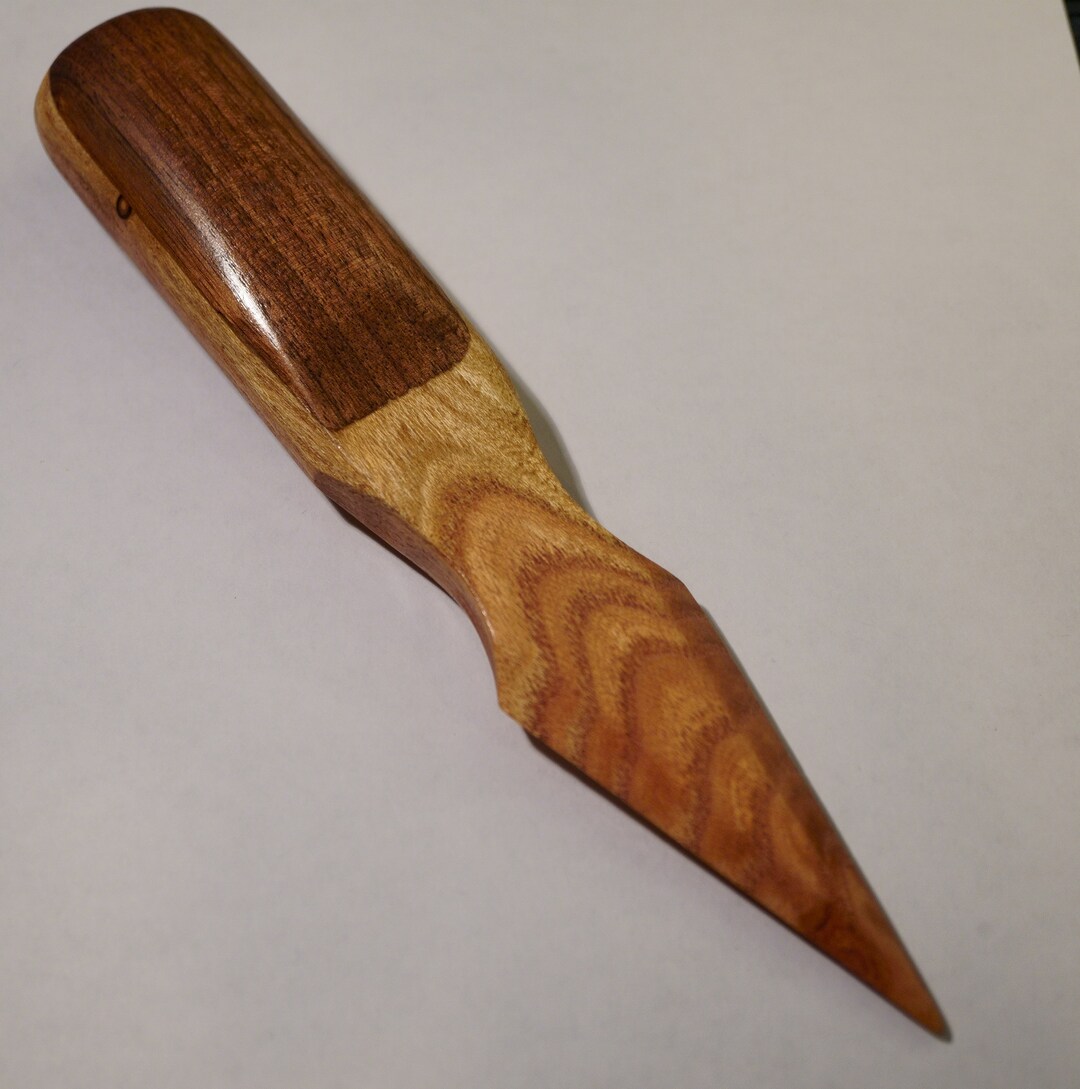 Handmade Letter Opener--locust Wood and Walnut 8 Inches Long - Etsy