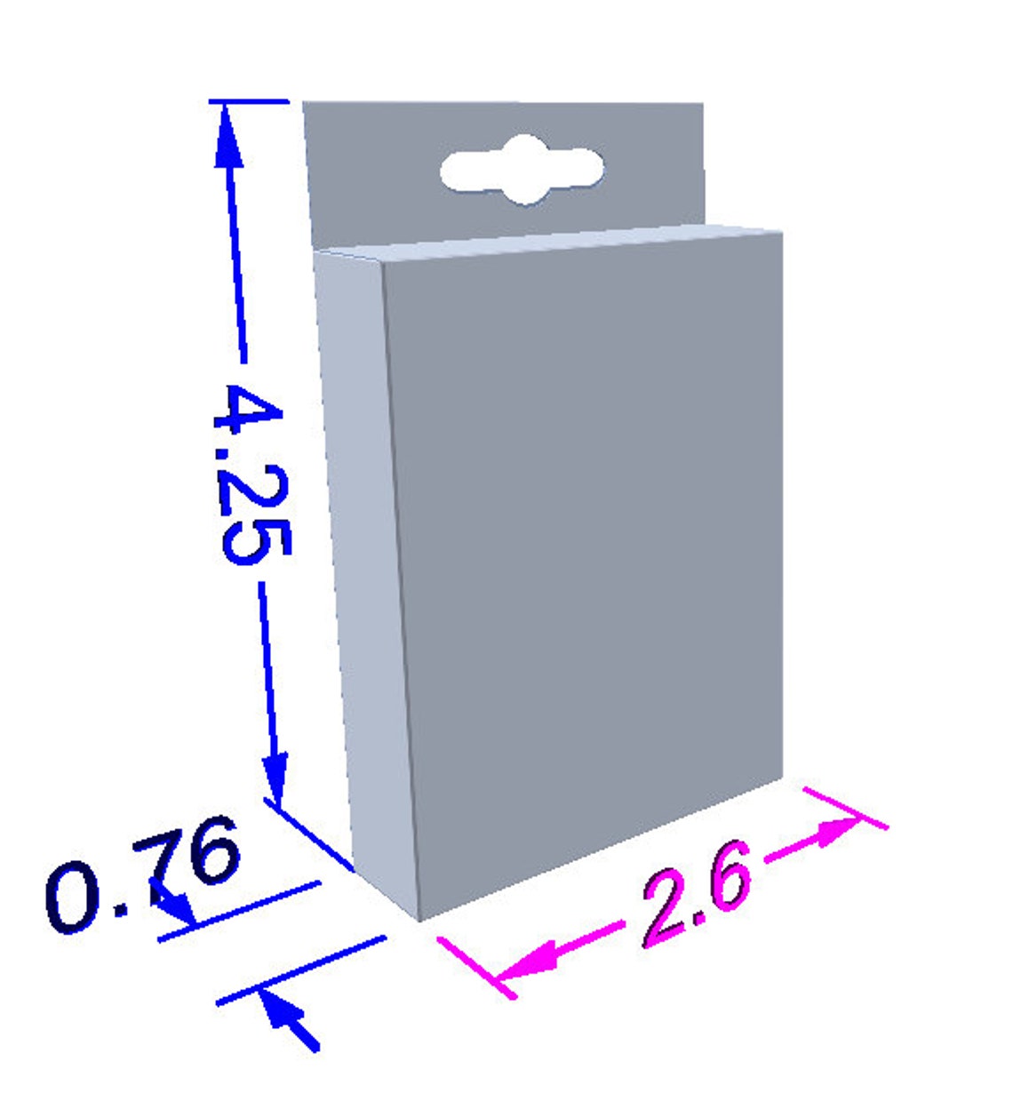 Dieline Template for Playing Cards, Peggable - Etsy UK