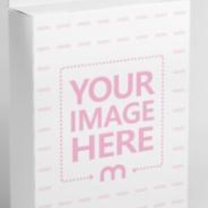 Standard Card Deck Box Dieline- Hanging Tuck Box Template for Poker ...