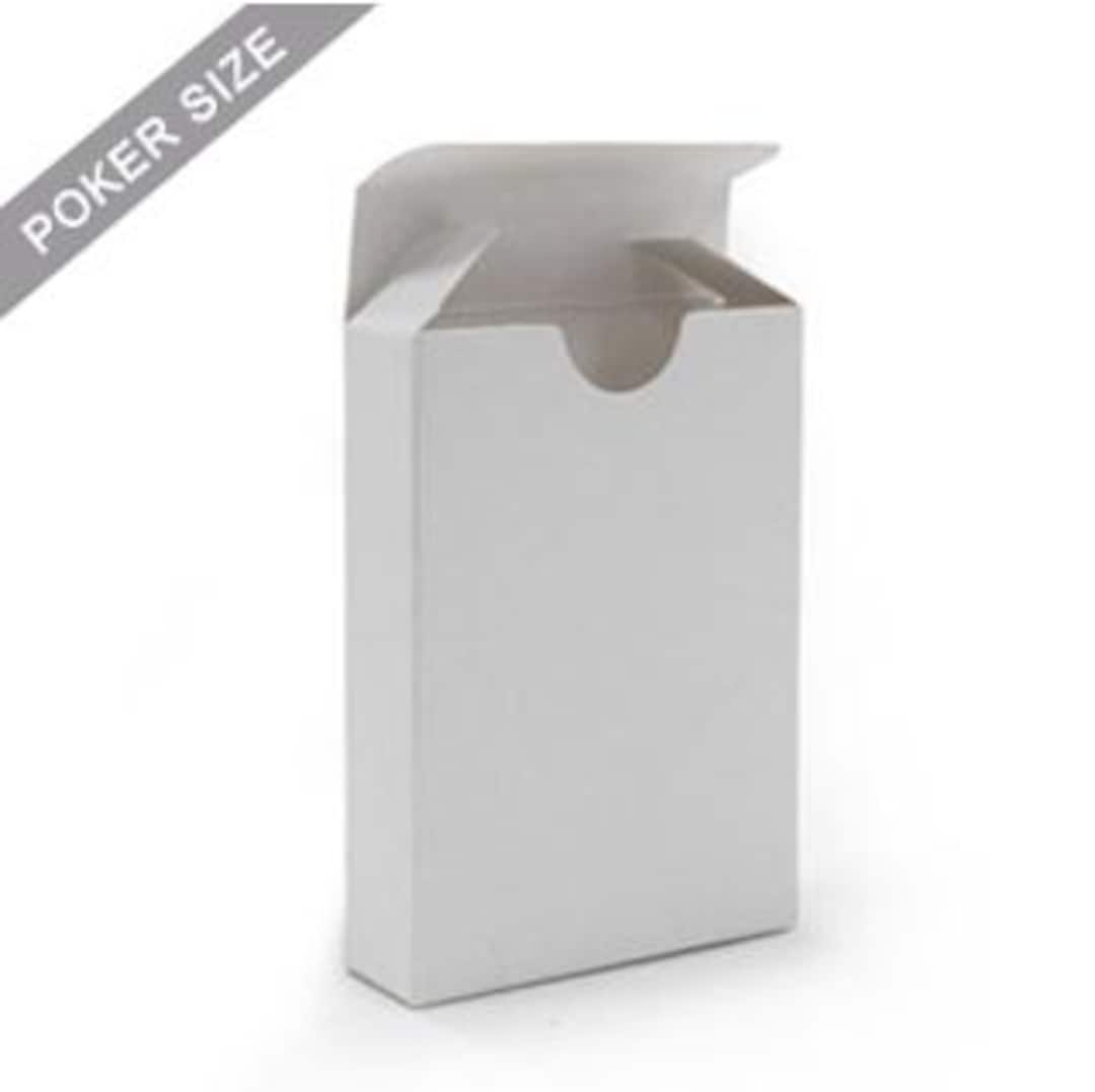 Standard Poker Size Card Deck Box Dieline - Tuck Box Template for ...