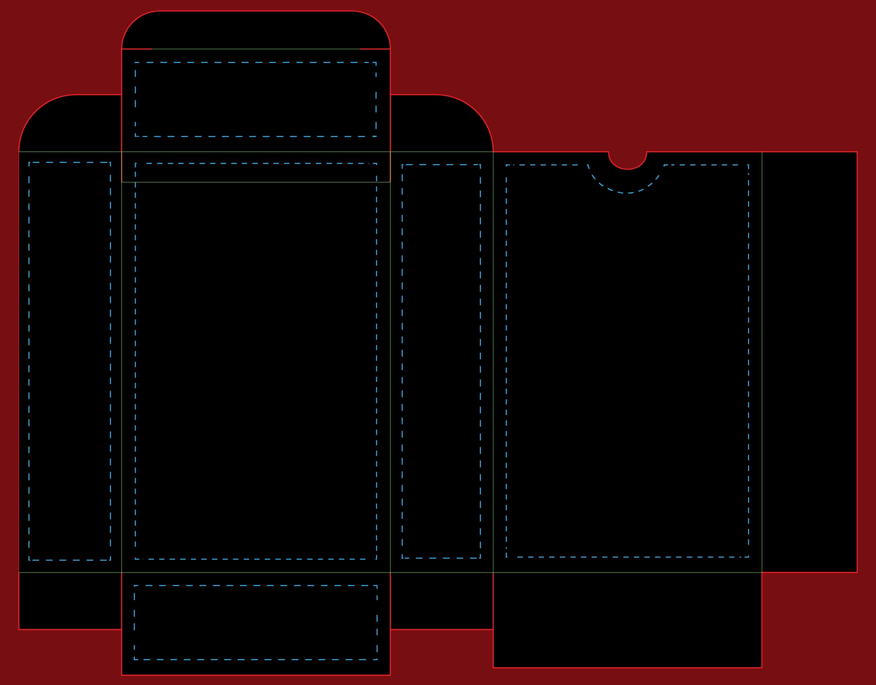 Standard Poker Size Card Deck Box Dieline - Tuck Box Template for ...