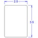 Dieline for Standard Deck of Cards_52 2.5" X 3.5" Cards - Etsy