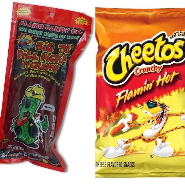 Hot Cheeto Pickle Kit - Etsy