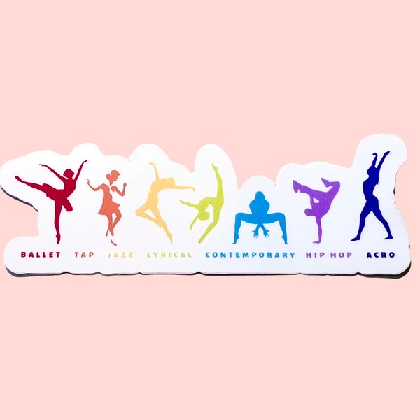 Dance Sticker - Etsy