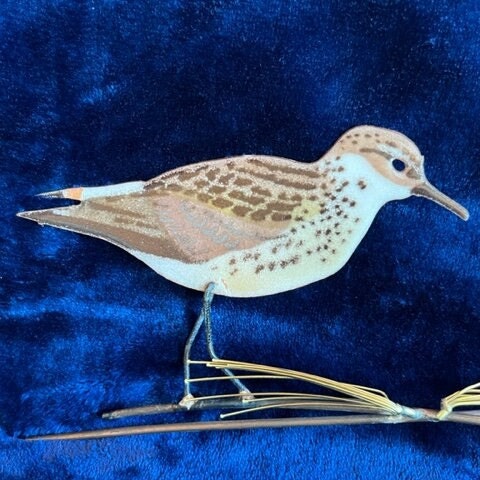 Vintage Bovano of Cheshire Metal Wall Sculpture of 3 Sandpipers - Etsy