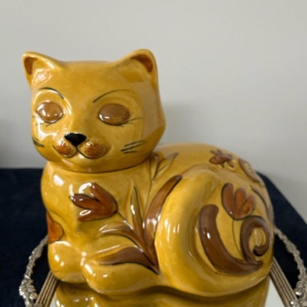 Cat Cookie Jar - Etsy