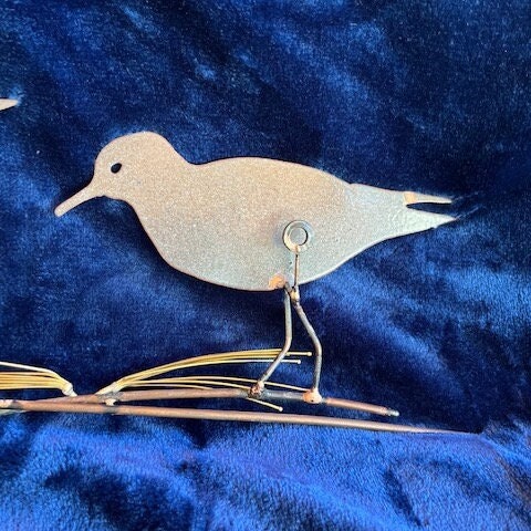Vintage Bovano of Cheshire Metal Wall Sculpture of 3 Sandpipers - Etsy