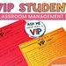 VIP Student Starter Kit | Classroom Behavior Management Tool - Etsy