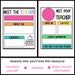 90s Retro Rainbow Editable Meet the Teacher Letter | Classroom Decor - Etsy