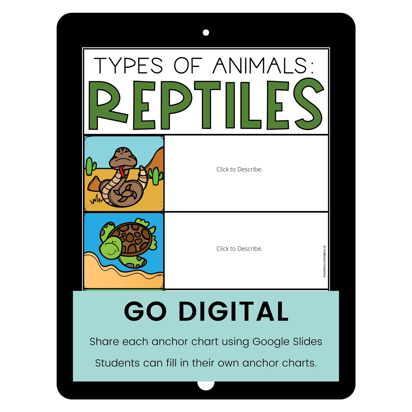 Animal Classifying | Mammal, Reptile, and Bird Anchor Charts for First ...