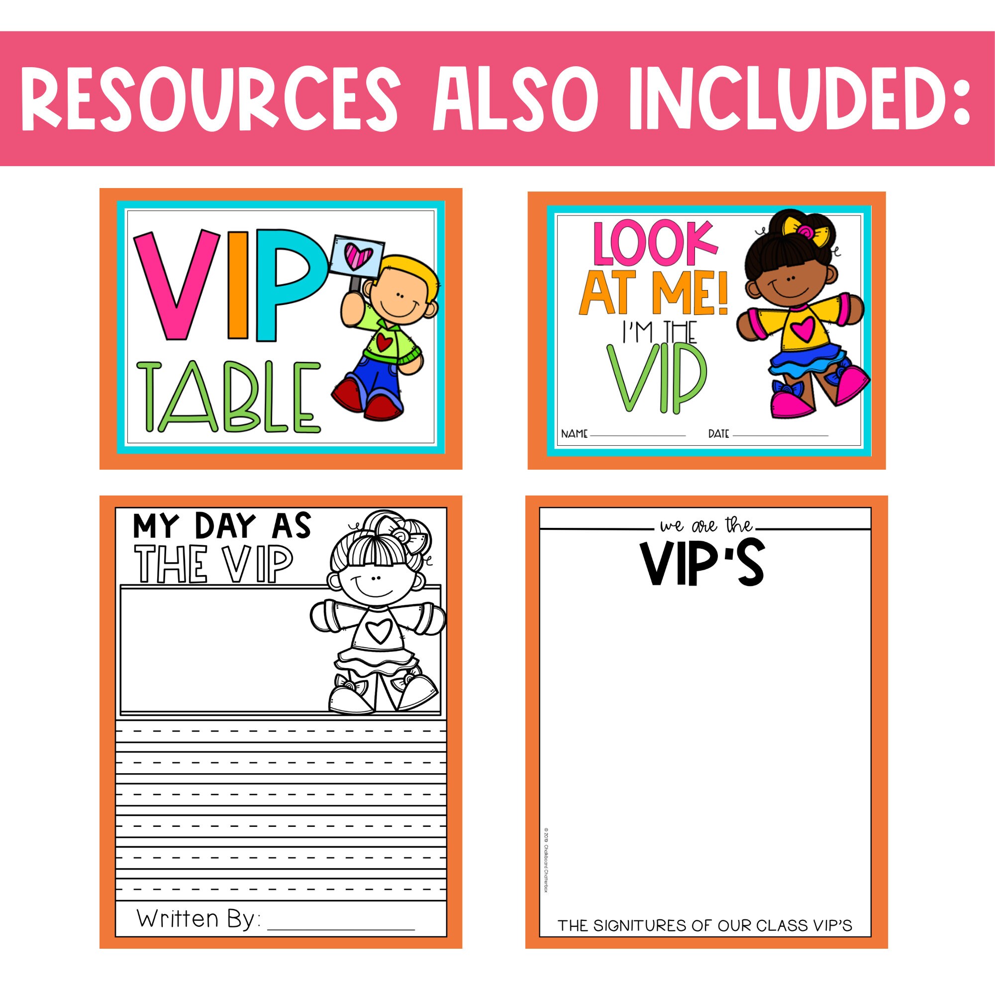 VIP Student Starter Kit | Classroom Behavior Management Tool - Etsy