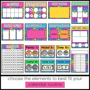 90s Retro Rainbow Classroom Decor Bundle - Etsy