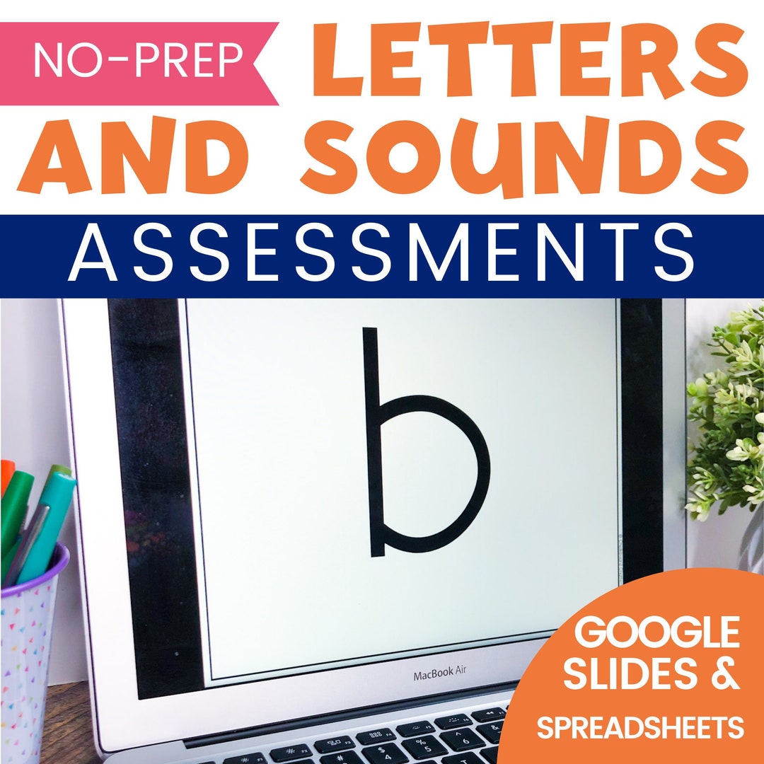 Digital Letter and Sound Assessment - Etsy