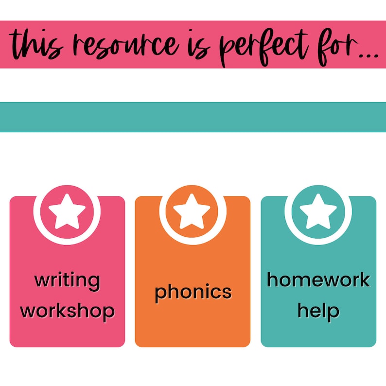 Personal Word Wall Folder - Etsy