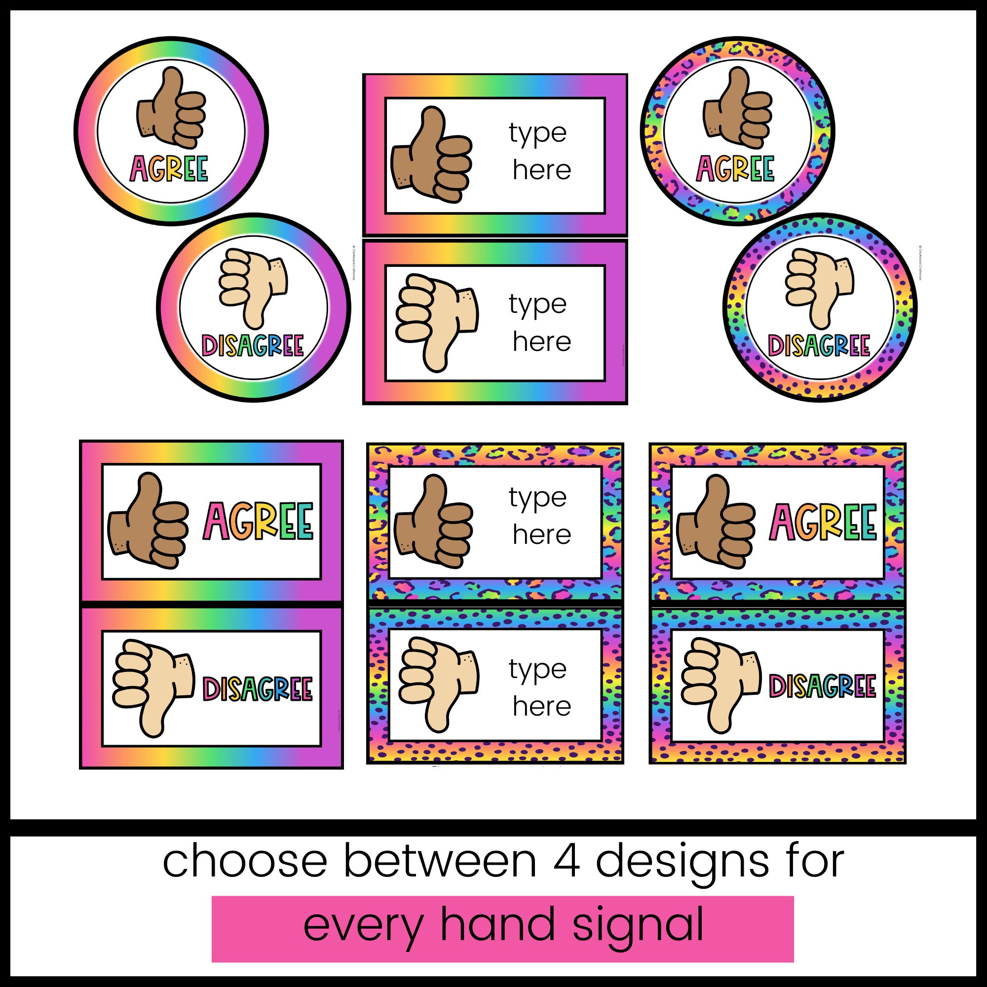 90s Retro Rainbow Classroom Decor Bundle - Etsy