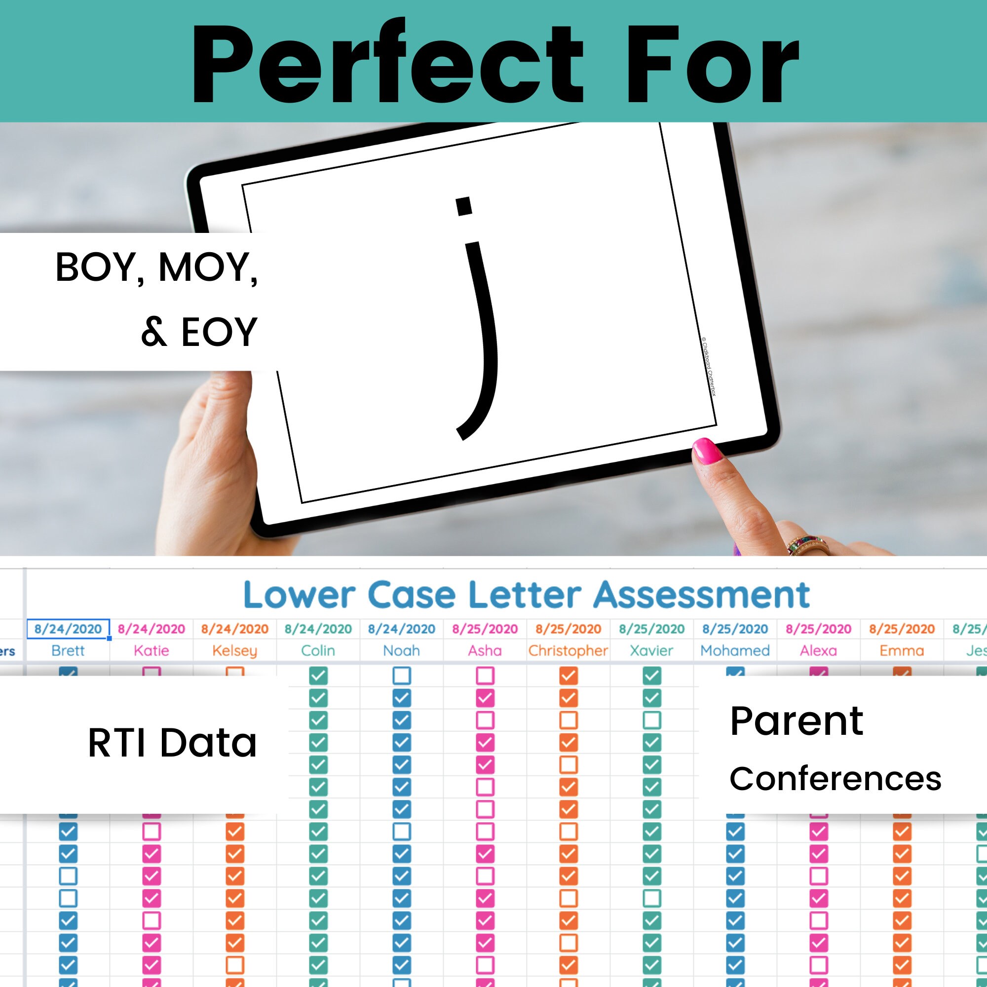 Digital Letter and Sound Assessment - Etsy
