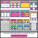 90s Retro Rainbow Calendar Math Set | Classroom Decor - Etsy
