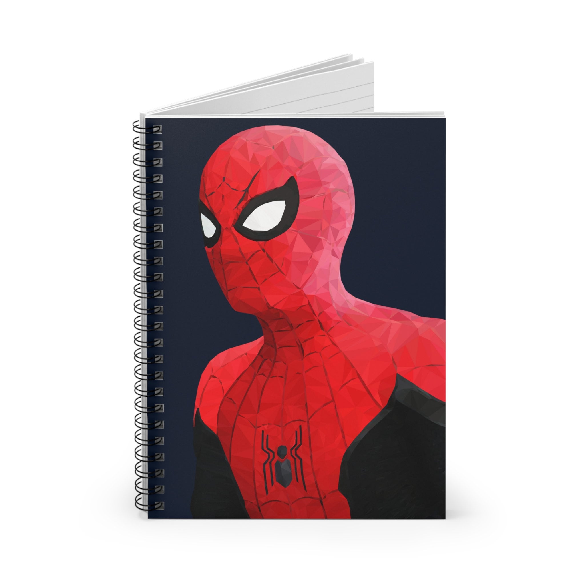 Spider-man Spiral Notebook Ruled Line - Etsy