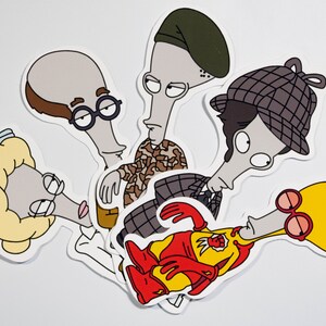 Roger the Alien Sticker Set J - Etsy