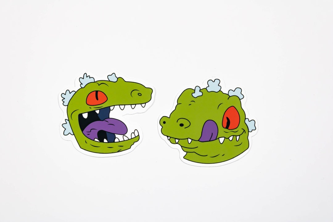 Reptar Sticker Set - Etsy