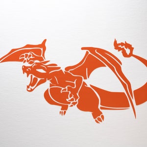 Charizard Vinyl Sticker - Etsy
