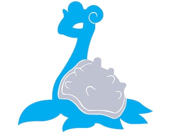 Pokehabitat: Open Ocean Vinyl Sticker Lapras Wingull Wailord - Etsy