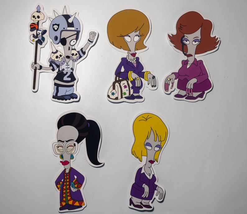 Roger the Alien Persona Magnet - Etsy