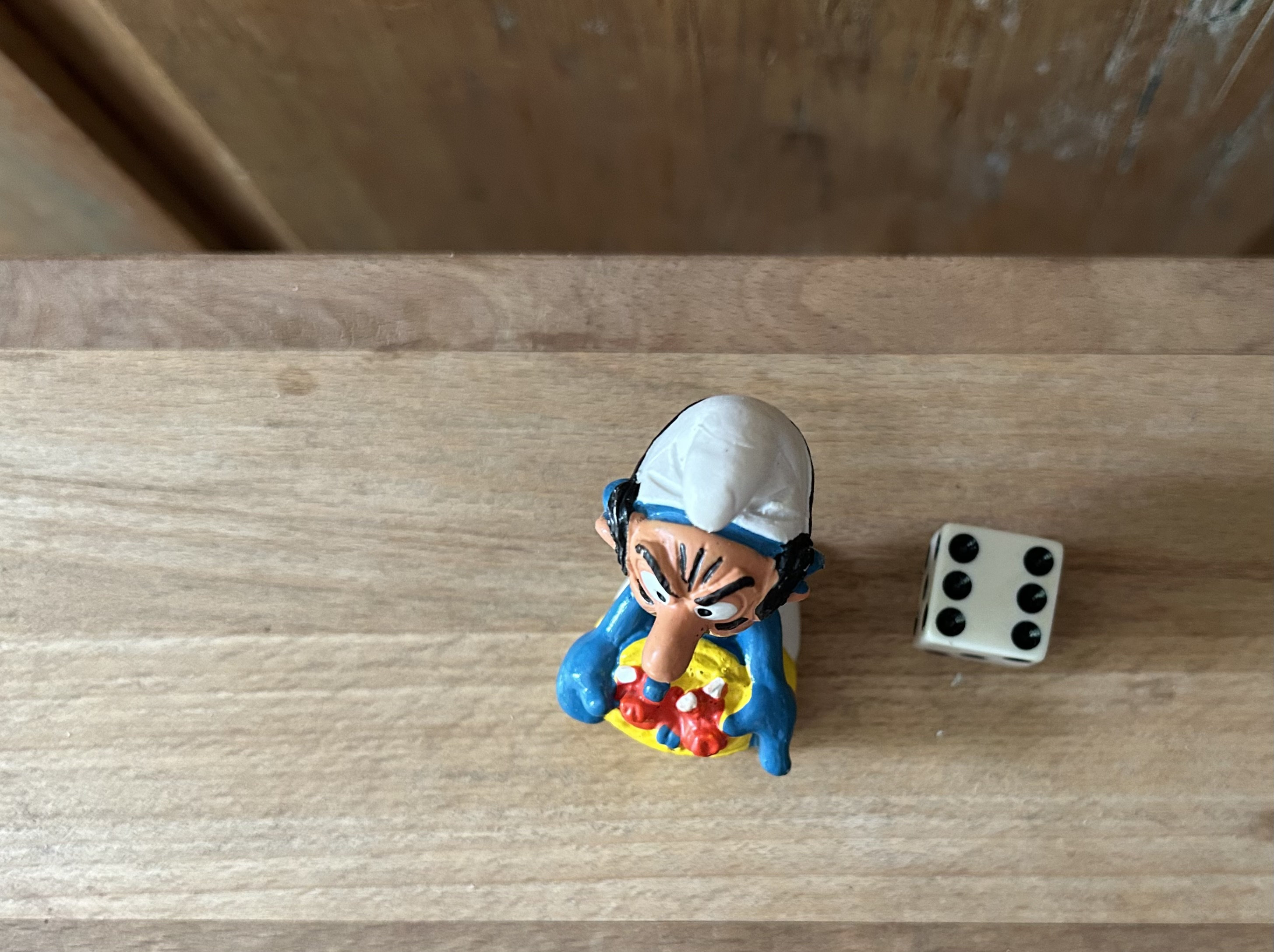 Vintage Smurf With Gargamel Mask Hallowen Smurf With - Etsy